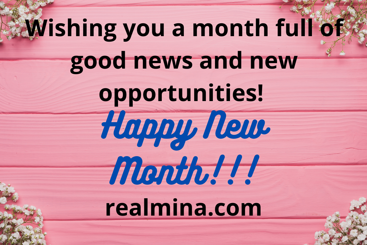 Happy New Month Images - Acadanow