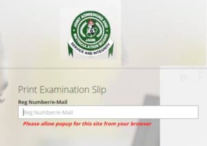 JAMB Reprint 2026 - How to Reprint JAMB Slip - Acadanow