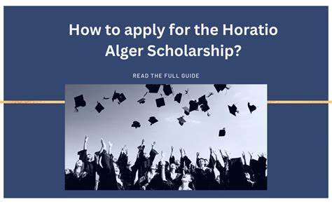 The Horatio Alger Scholarship - Acadanow